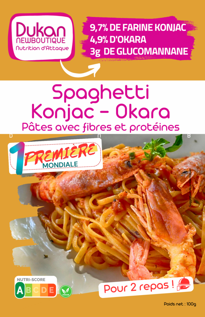 SPAGHETTI KONJAC – OKARA : Nutrition d’Attaque | Dukan New Boutique