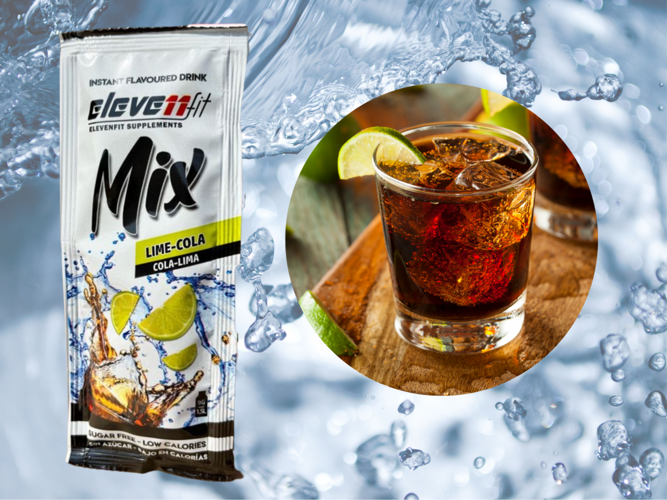 Eleve11fit MIX SAVEUR COLA-CITRON VERT (HARIBO-HAPPY-COLA) SANS SUCRE ...