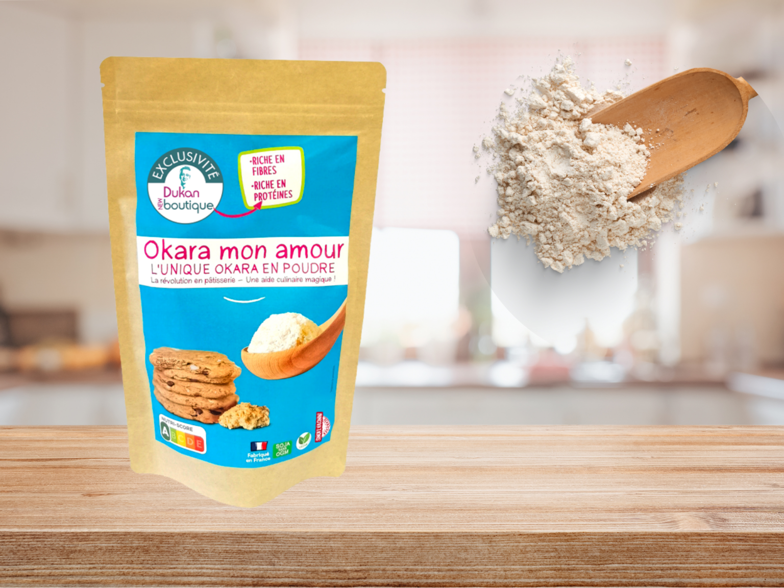 Poudre OKARA MON AMOUR DUKAN 200g | Dukan New Boutique